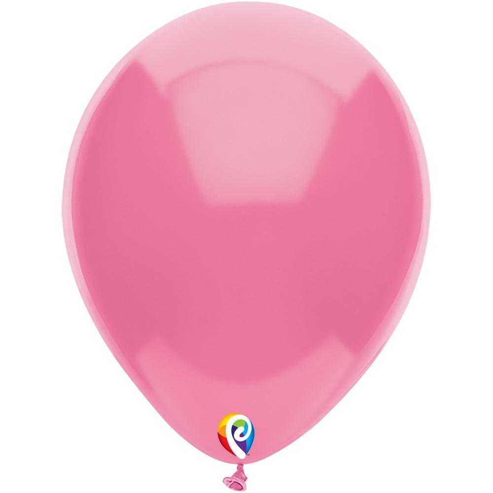 12 inch FUNSATIONAL HOT PINK - 50 Pack - Balloon Drop Nets