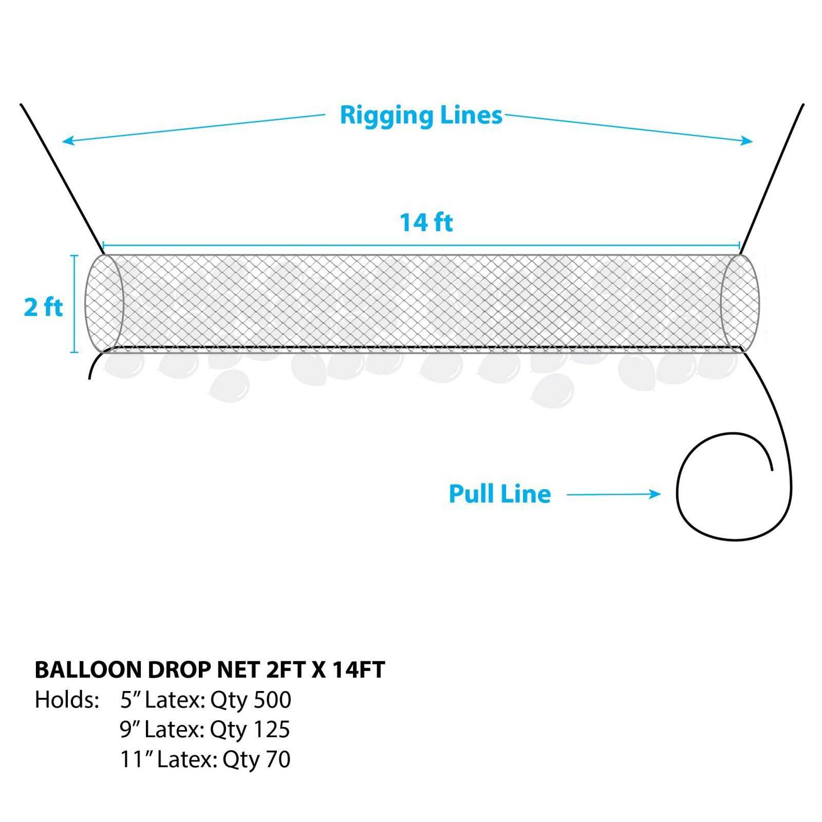 Balloon Drop Nets - Home for Balloon Supplies - Balloon Drop Nets